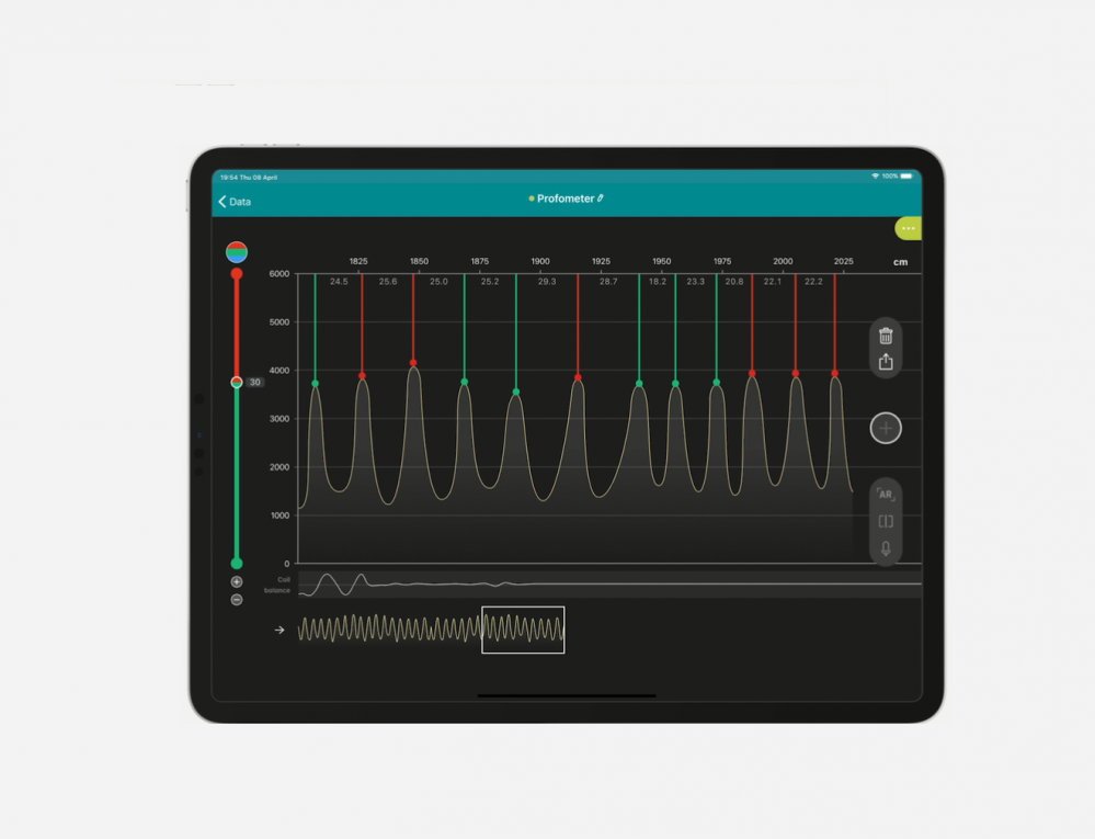 Detector de Varillas Pachómetro PM8000