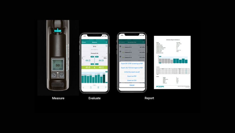 Esclerómetro digital Silver Schmidt OS8200